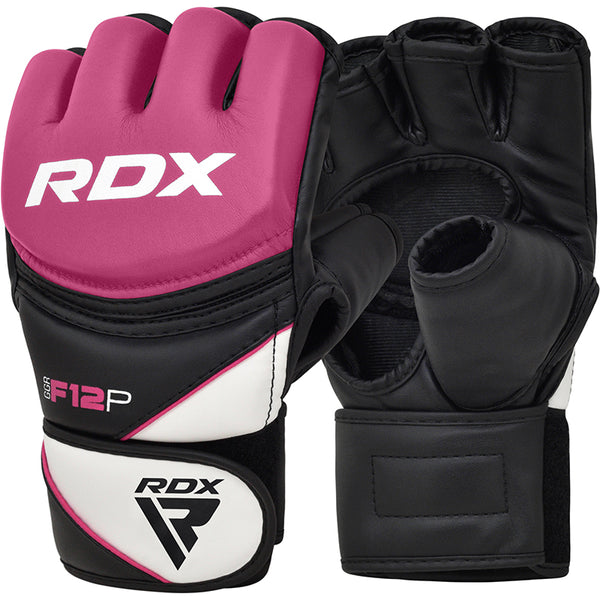 RDX F12 MMA Gloves for Women - Pink Training Sparring Fight Workout ...