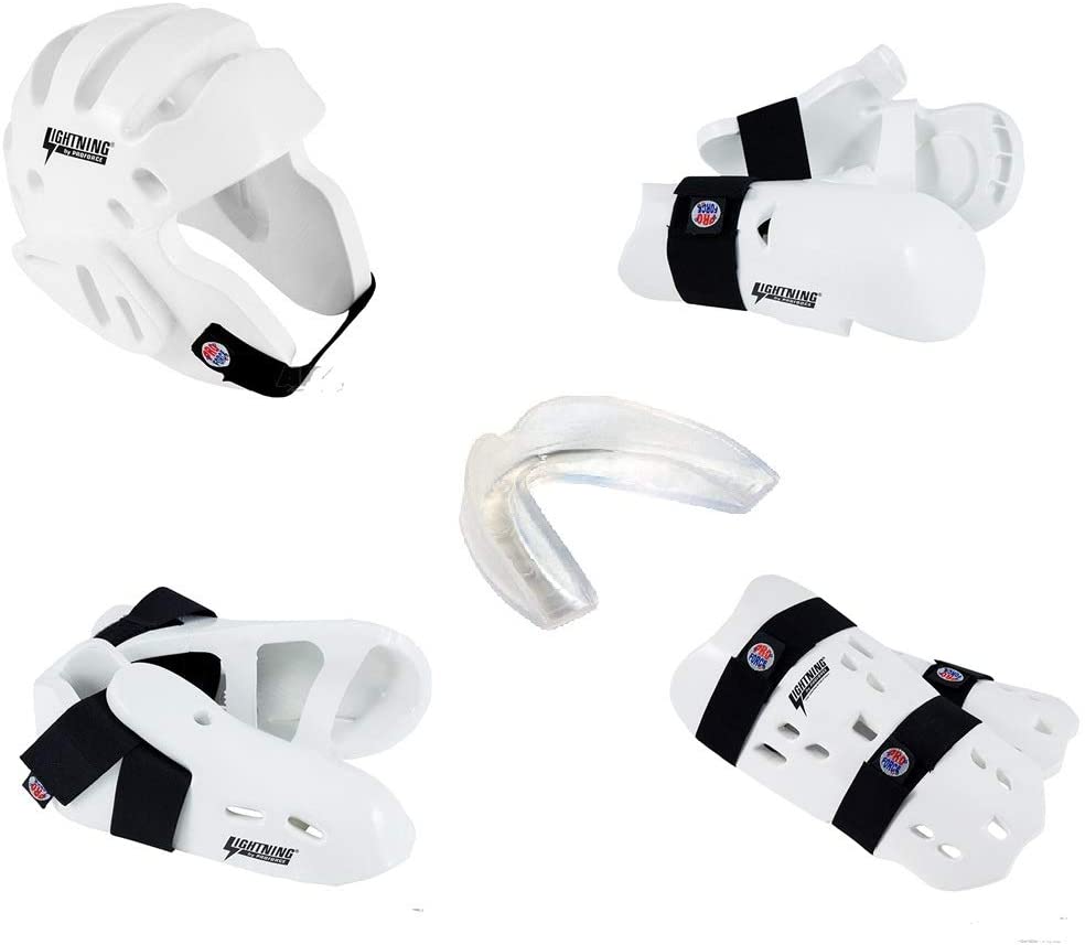 Proforce Lightning Sparring Gear Set for Martial Arts Karate Training ...